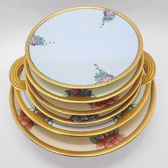 Bavaria | Dining | Vintage Hand Painted Thomas Bavaria Small Plates ...
